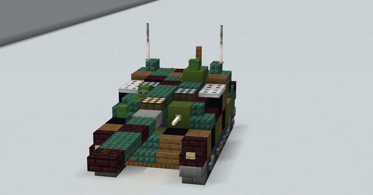 AMX-56 Leclerc(1.5:1 scale) Minecraft Map