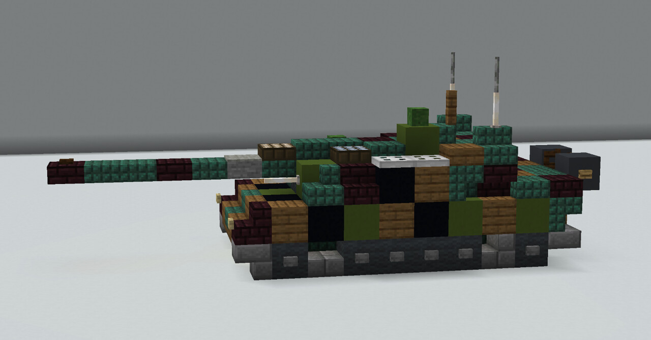 AMX-56 Leclerc(1.5:1 scale) Minecraft Map