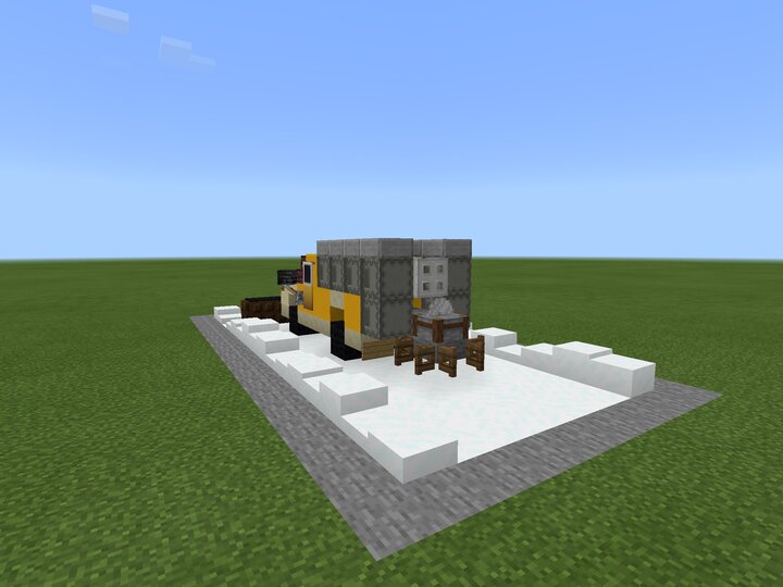 Small Snow Plow Minecraft Map