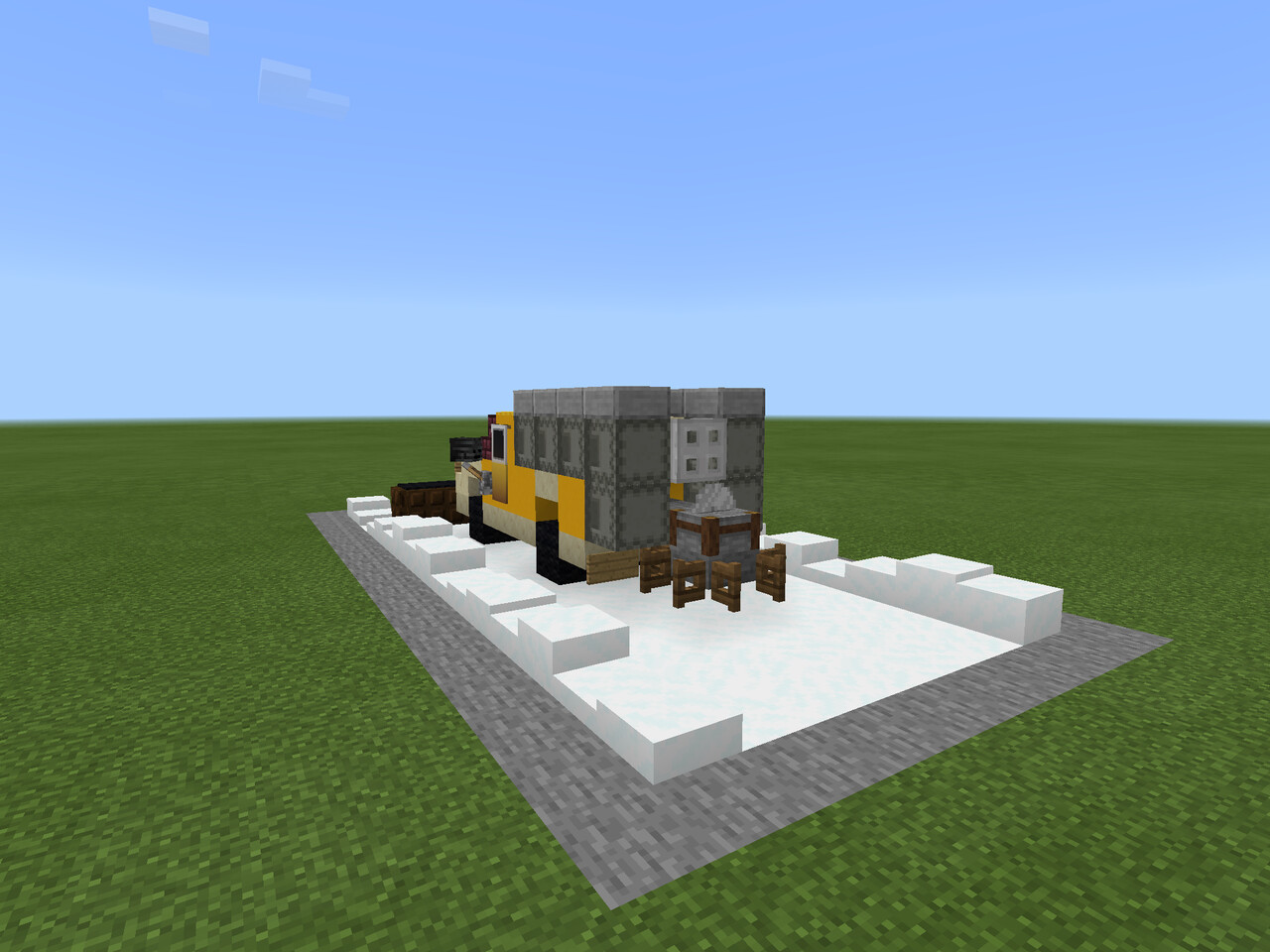 Small Snow Plow Minecraft Map