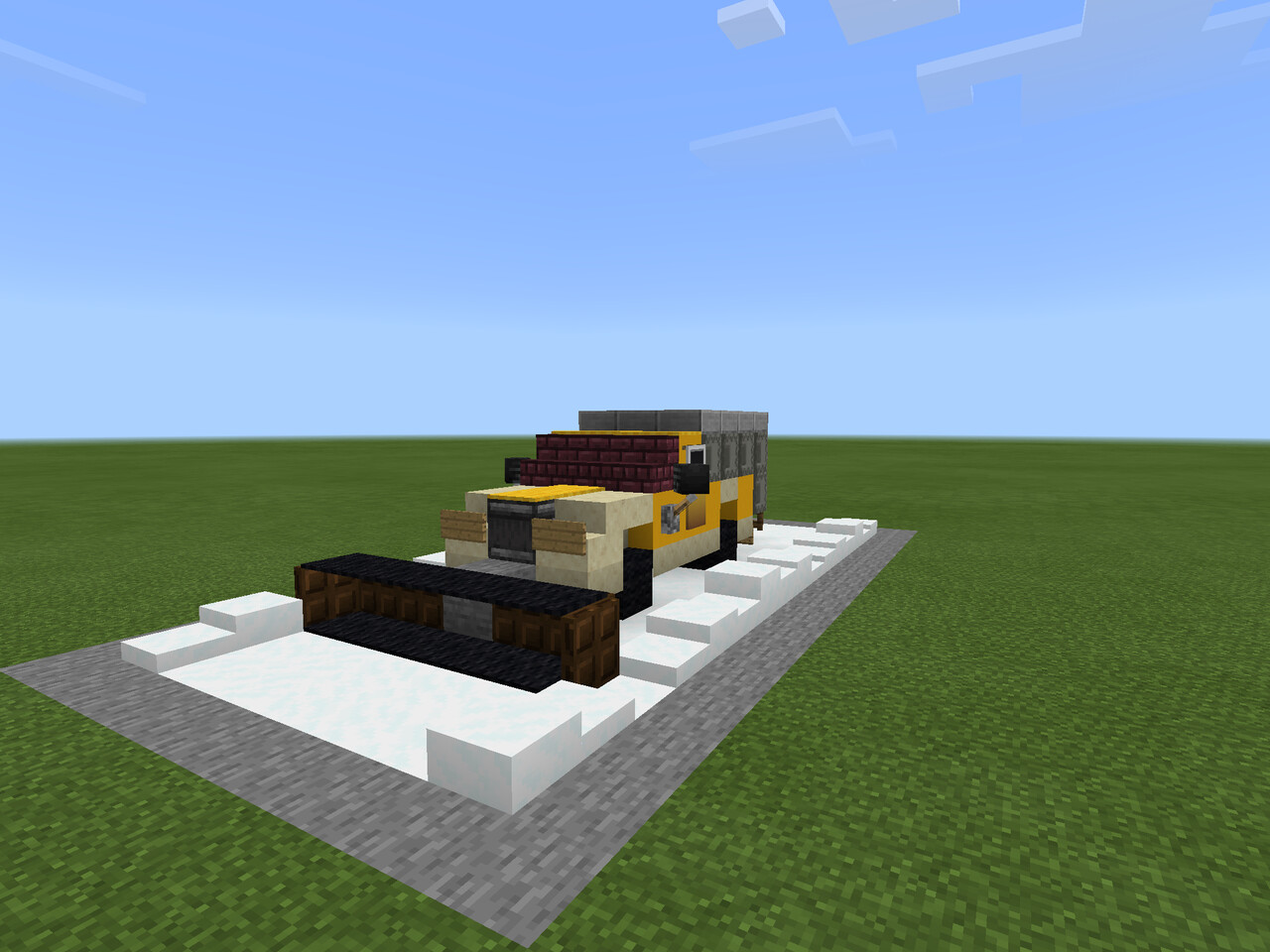 Small Snow Plow Minecraft Map