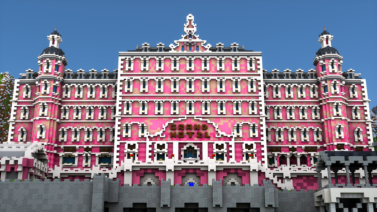 The Grand Budapest Hotel - Map DOWNLOAD ! Minecraft Map