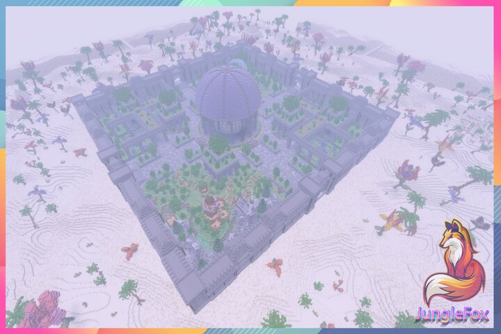 Fantasy desert world Minecraft Map