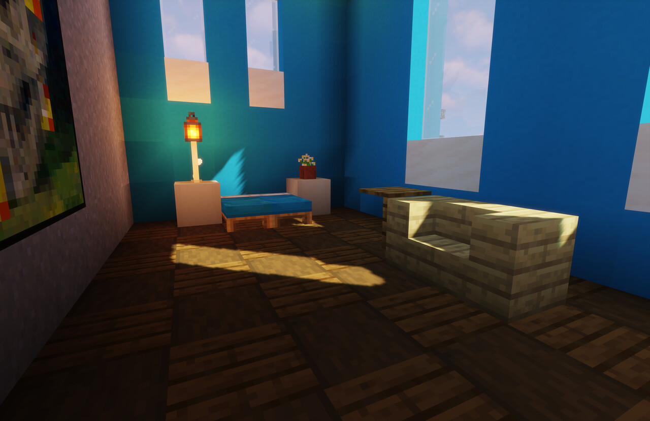 blue lakes but made by ultrasquid Minecraft Map