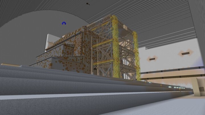 Chernobyl New Safe Confinement 2017 Minecraft Map