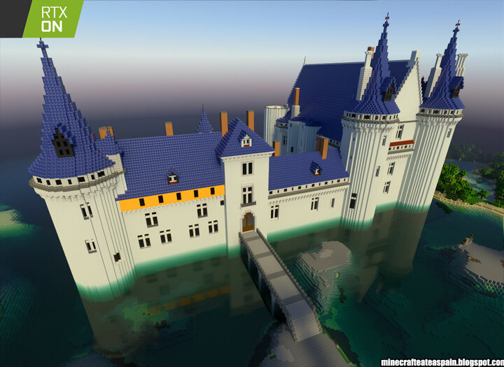 Minecrafteate at RTX, Nº6: Replica of the Castle of Sully Sur Loire ...