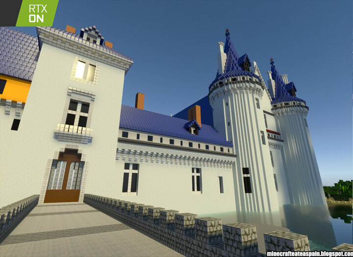 Minecrafteate at RTX, Nº6: Replica of the Castle of Sully Sur Loire ...