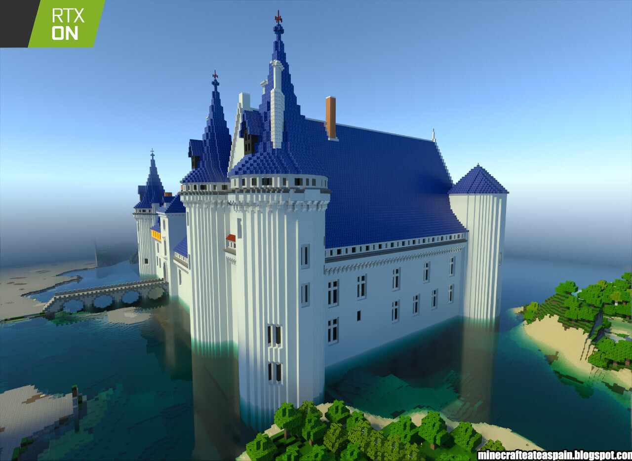 Minecrafteate at RTX, Nº6: Replica of the Castle of Sully Sur Loire ...