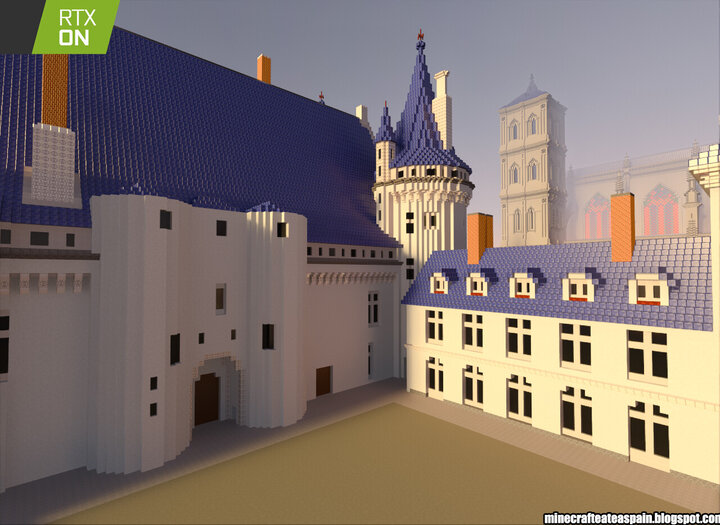 Minecrafteate at RTX, Nº6: Replica of the Castle of Sully Sur Loire ...