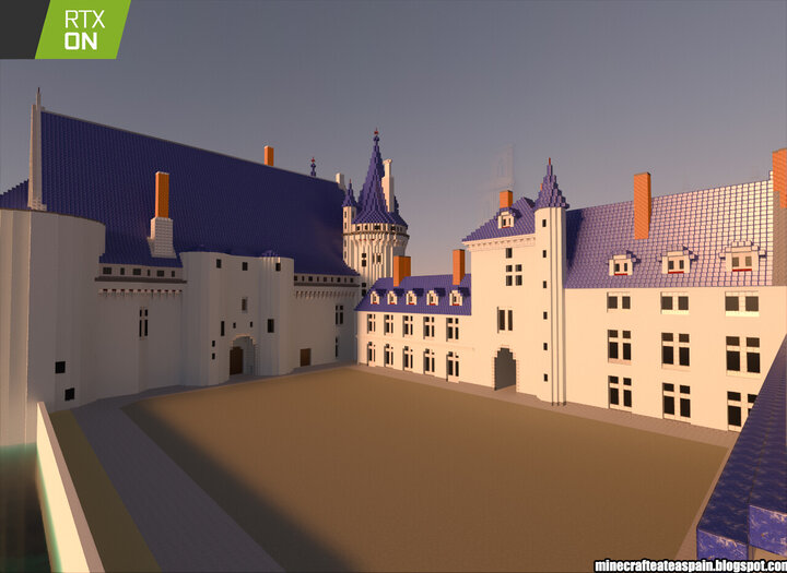 Minecrafteate at RTX, Nº6: Replica of the Castle of Sully Sur Loire ...