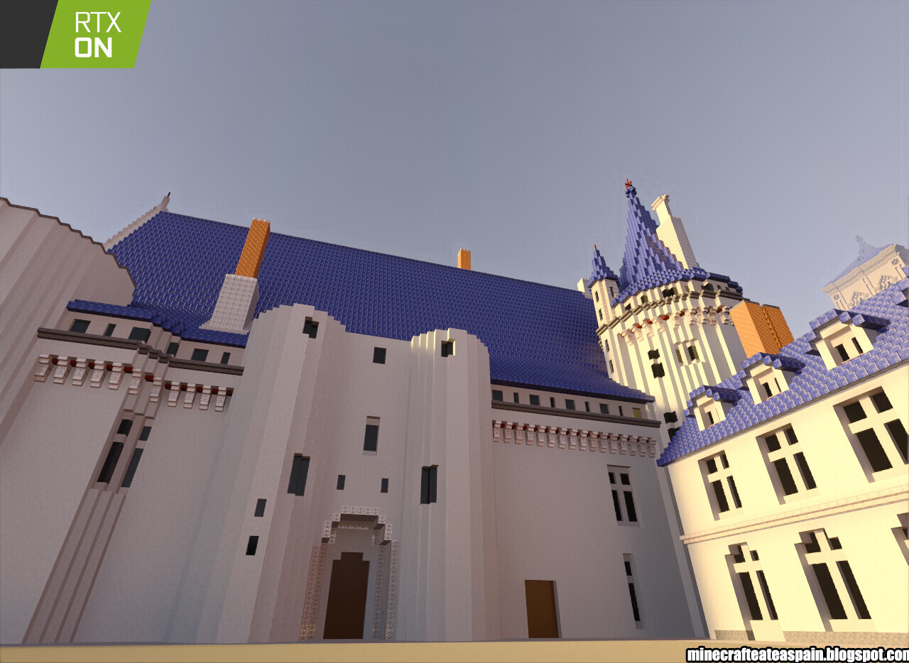 Minecrafteate at RTX, Nº6: Replica of the Castle of Sully Sur Loire ...