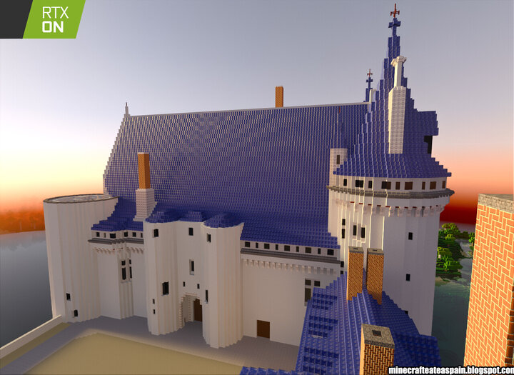 Minecrafteate at RTX, Nº6: Replica of the Castle of Sully Sur Loire ...