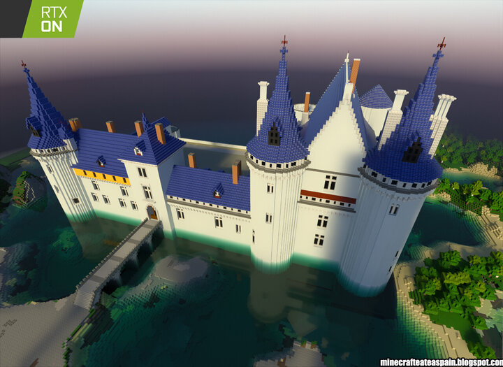 Minecrafteate at RTX, Nº6: Replica of the Castle of Sully Sur Loire ...