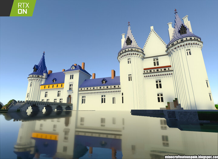 Minecrafteate at RTX, Nº6: Replica of the Castle of Sully Sur Loire ...