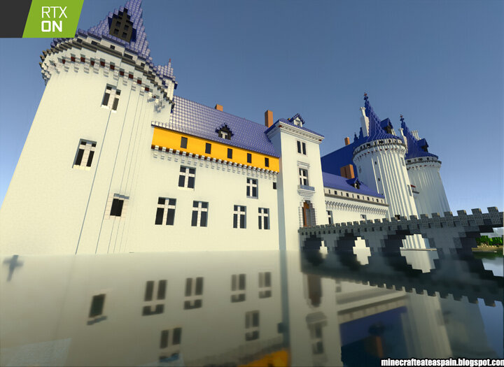 Minecrafteate at RTX, Nº6: Replica of the Castle of Sully Sur Loire ...