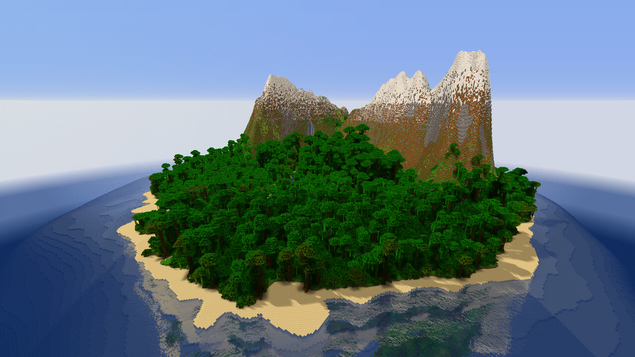 LP's Jungle Island Minecraft Map