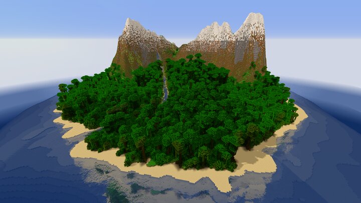 LP's Jungle Island Minecraft Map