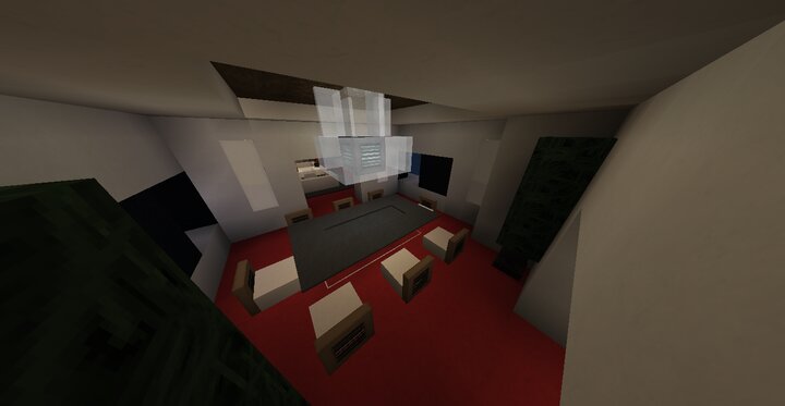 Superyacht Saturn "white" / Súper yate Saturn "white" Minecraft Map