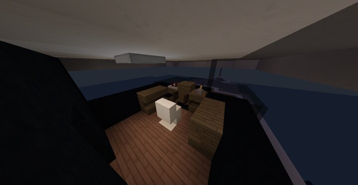 Superyacht Saturn "white" / Súper yate Saturn "white" Minecraft Map