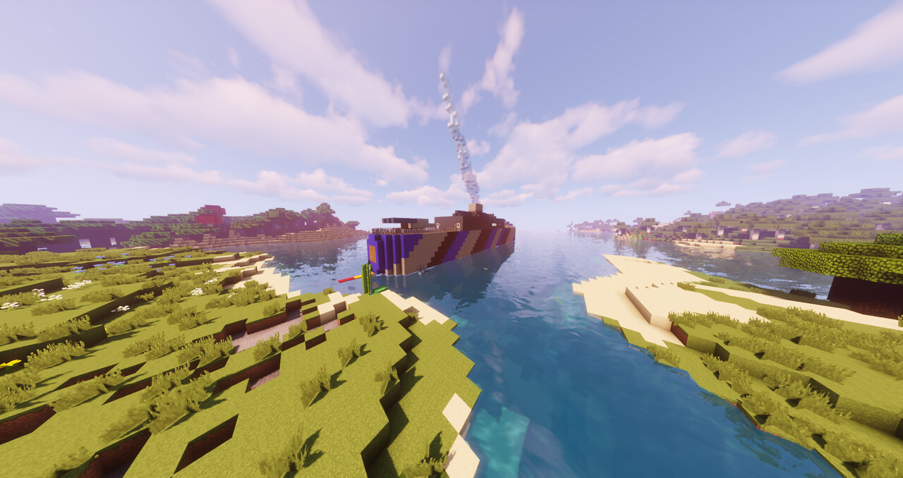 The tanker V2 Minecraft Map