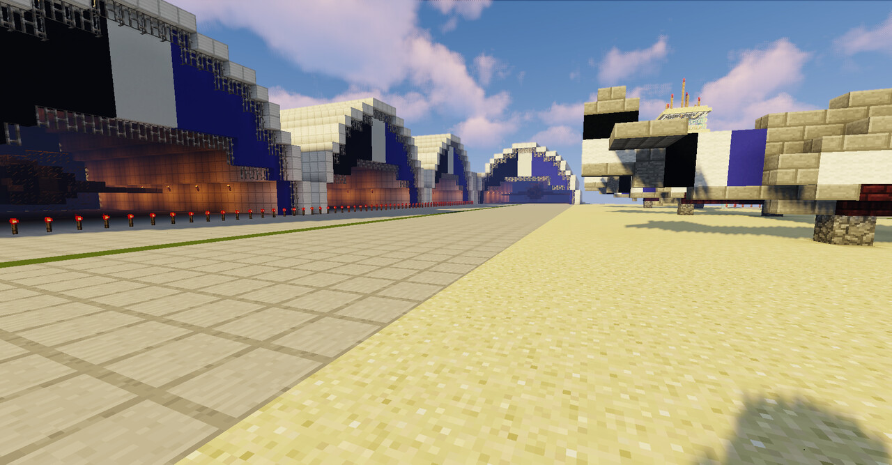 Small Empire Airbase Minecraft Map