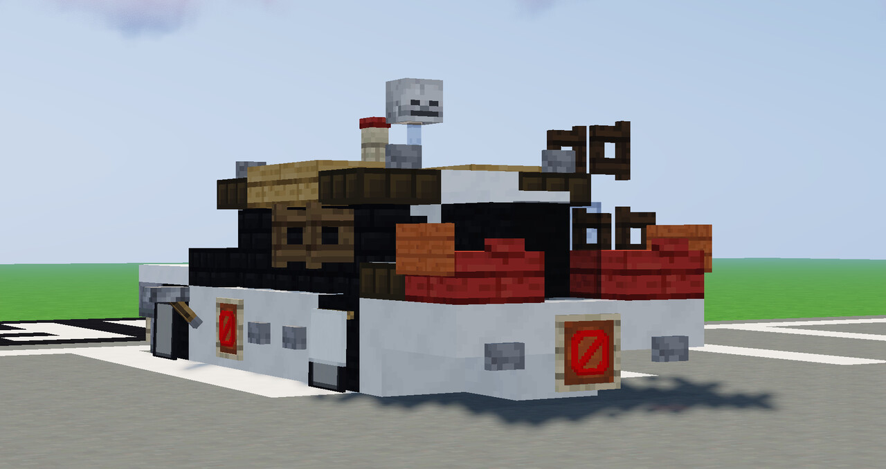 Ghostbusters Ecto-1 Minecraft Map