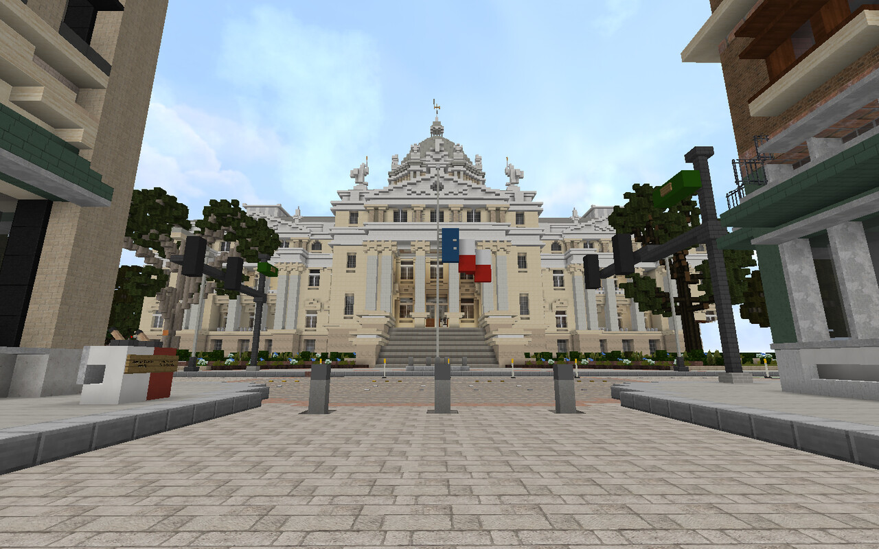 [Argon] Minecraft Realistic City and Mountains | 8,000 block road ...