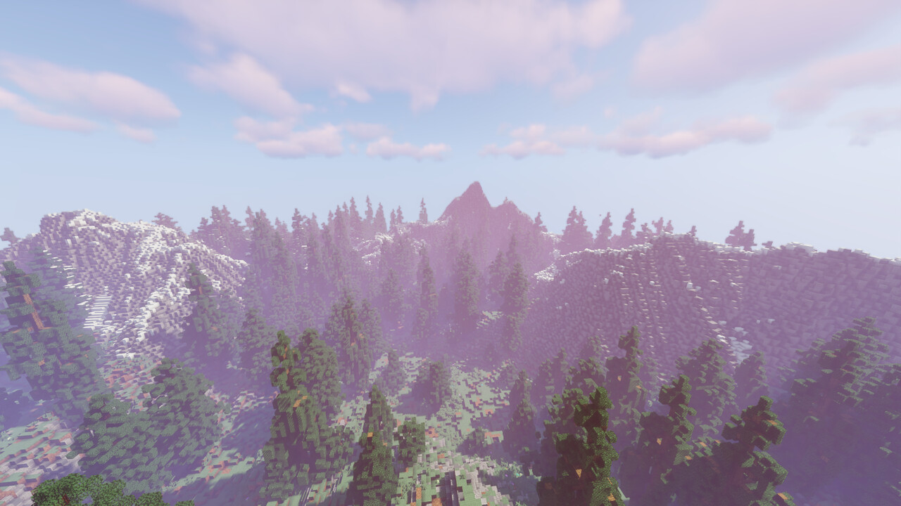 Taralvor - Taiga Hills and Mountains - 1024x1024 Minecraft Worldpainter ...