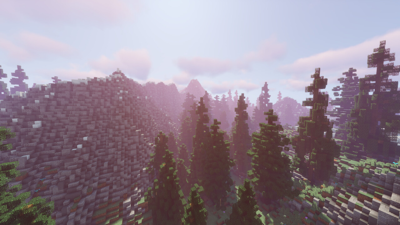 Taralvor - Taiga Hills and Mountains - 1024x1024 Minecraft Worldpainter ...
