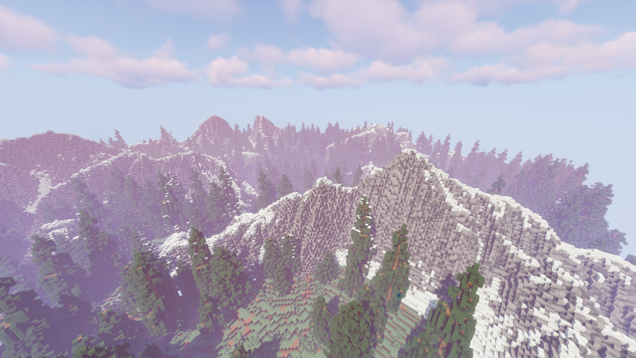 Taralvor - Taiga Hills and Mountains - 1024x1024 Minecraft Worldpainter ...