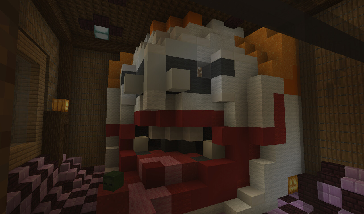 Room at the Haunted House Minecraft Map