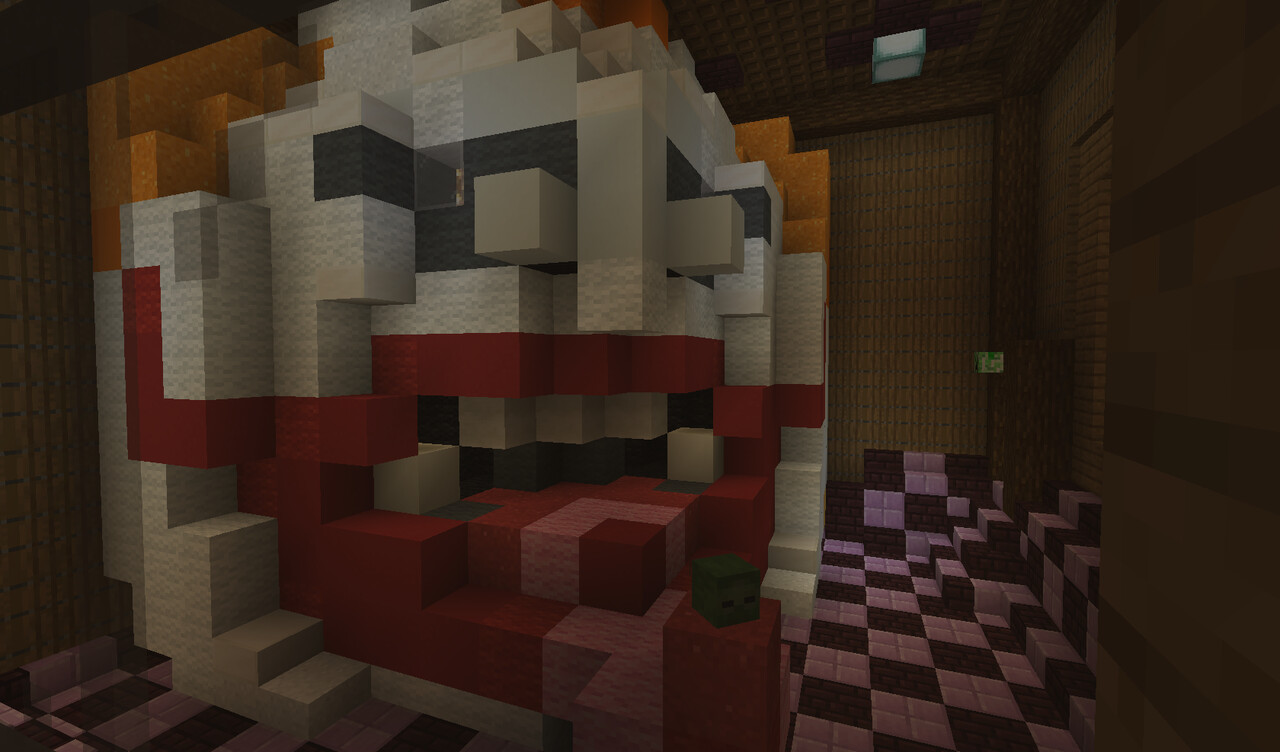 Room at the Haunted House Minecraft Map