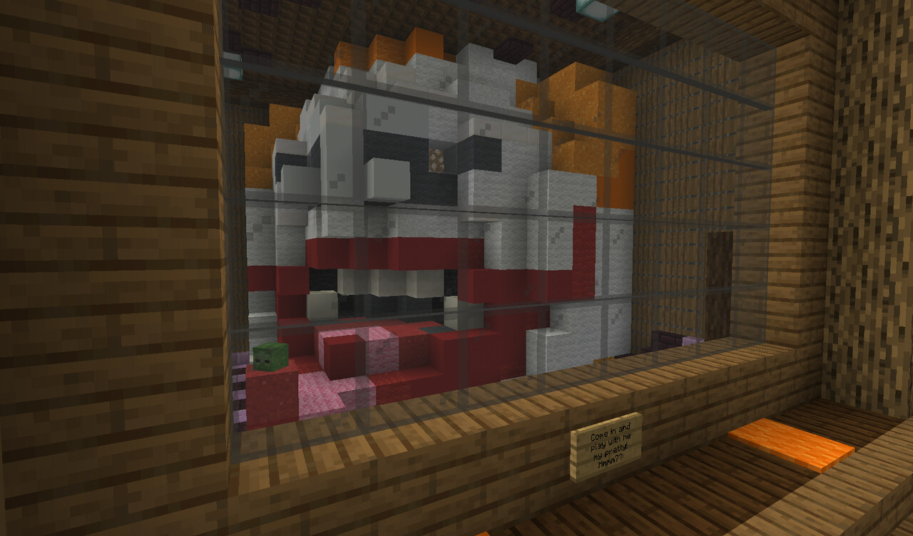 Room at the Haunted House Minecraft Map