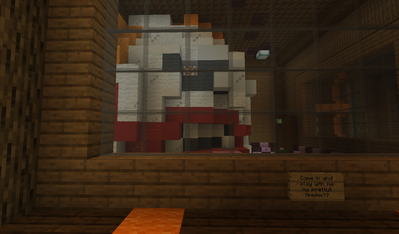 Room at the Haunted House Minecraft Map