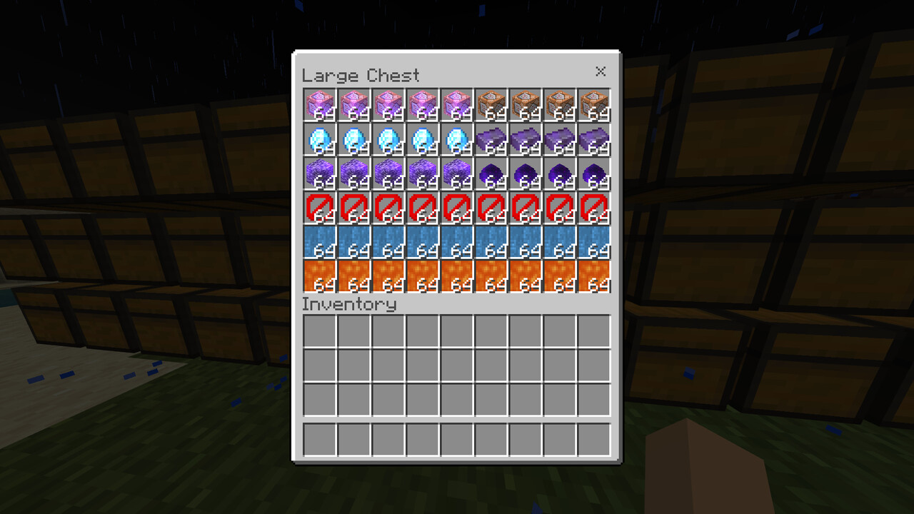 World Full of God Items For Easy Achievements Minecraft Map