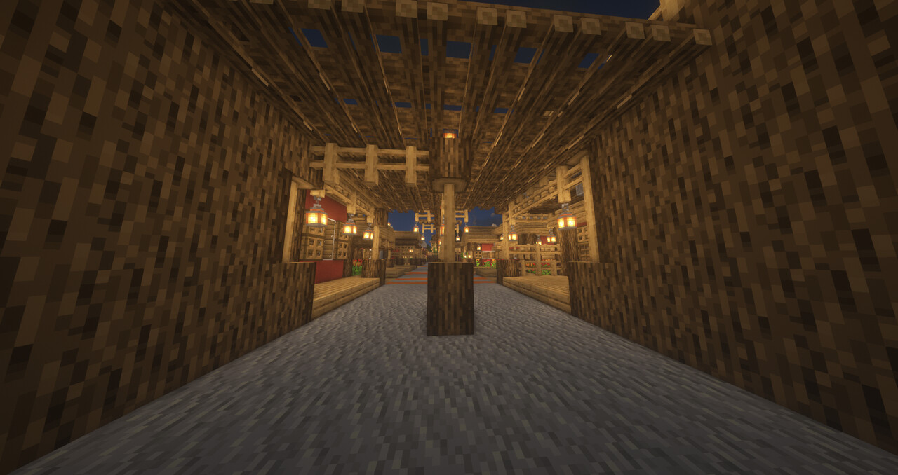 Melon's Red Oak Village Minecraft Map