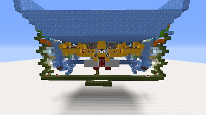 A frost bridge I made! Minecraft Map