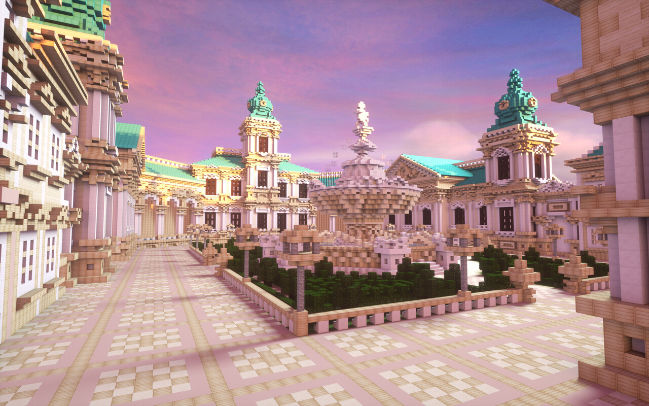 Baroque Hub 250x200 Minecraft Map