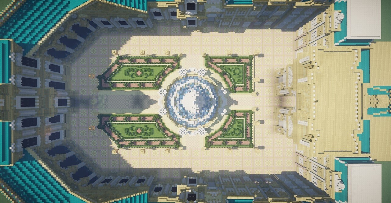 Baroque Hub 250x200 Minecraft Map