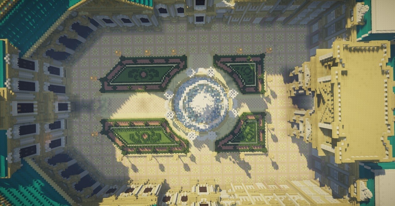 Baroque Hub 250x200 Minecraft Map