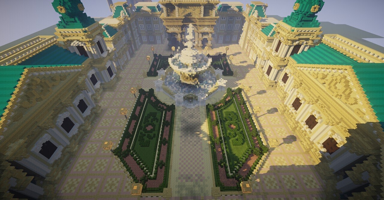 Baroque Hub 250x200 Minecraft Map