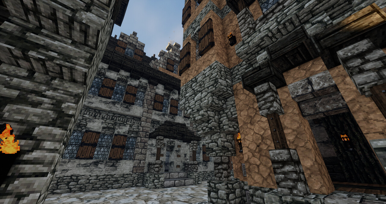 Fortress under siege | Nations at War Minecraft Map