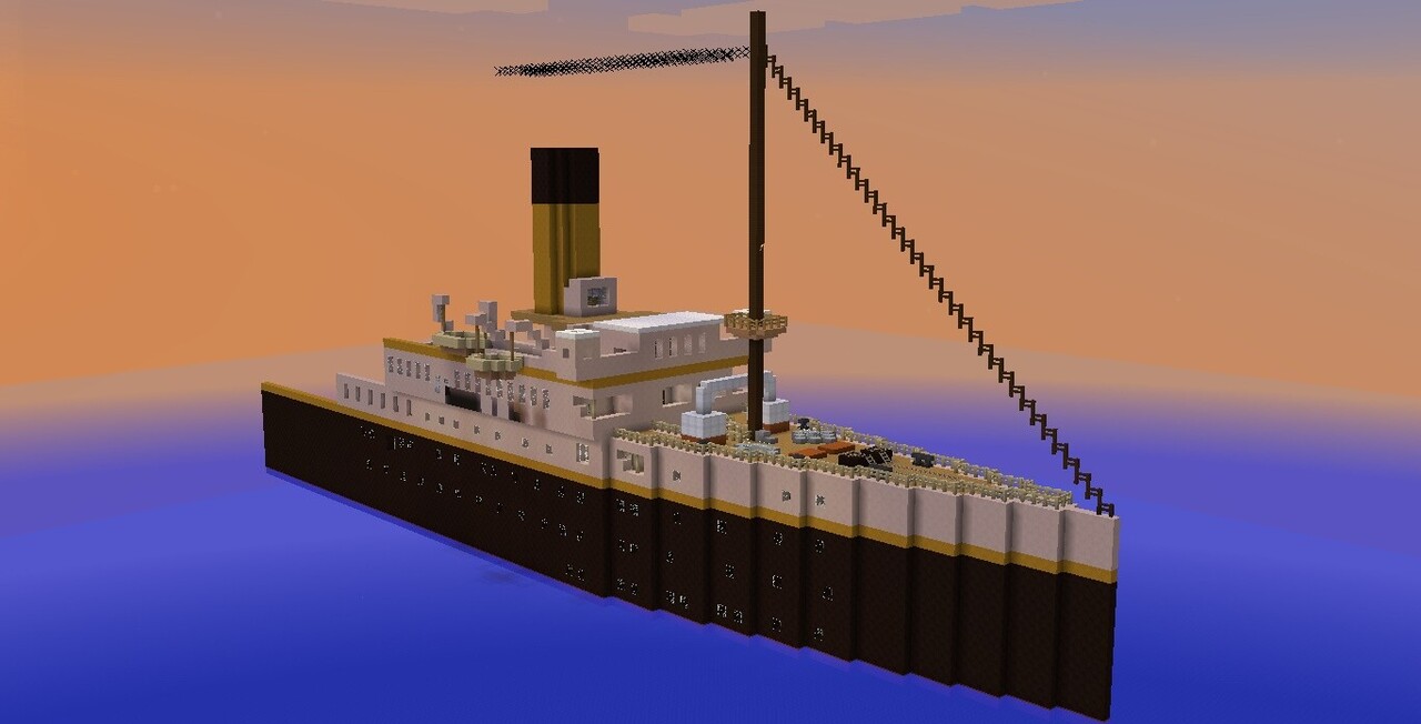 RMS Alusian II - 1910's Ocean Liner Minecraft Map
