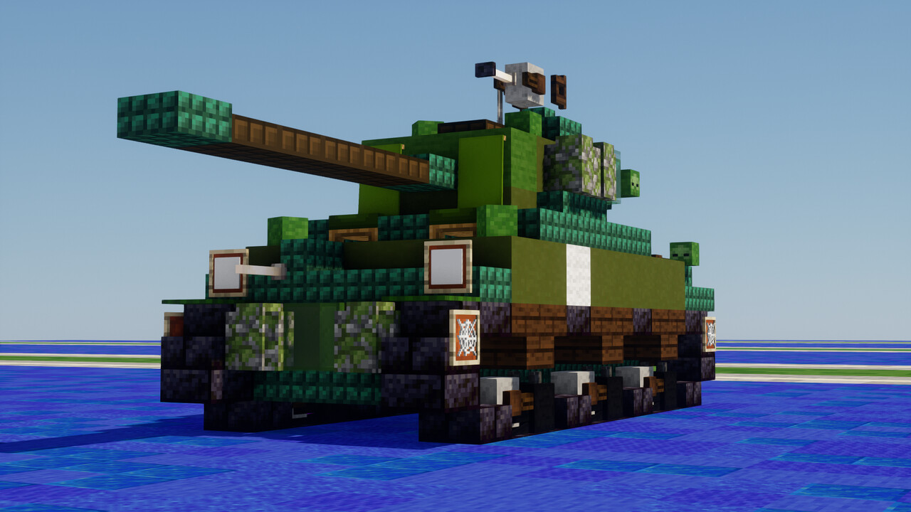 M4A2(76)w Sherman Minecraft Map