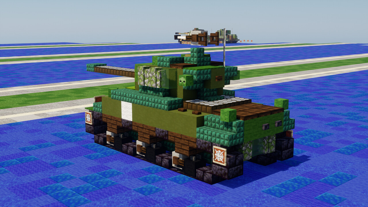 M4A2(76)w Sherman Minecraft Map