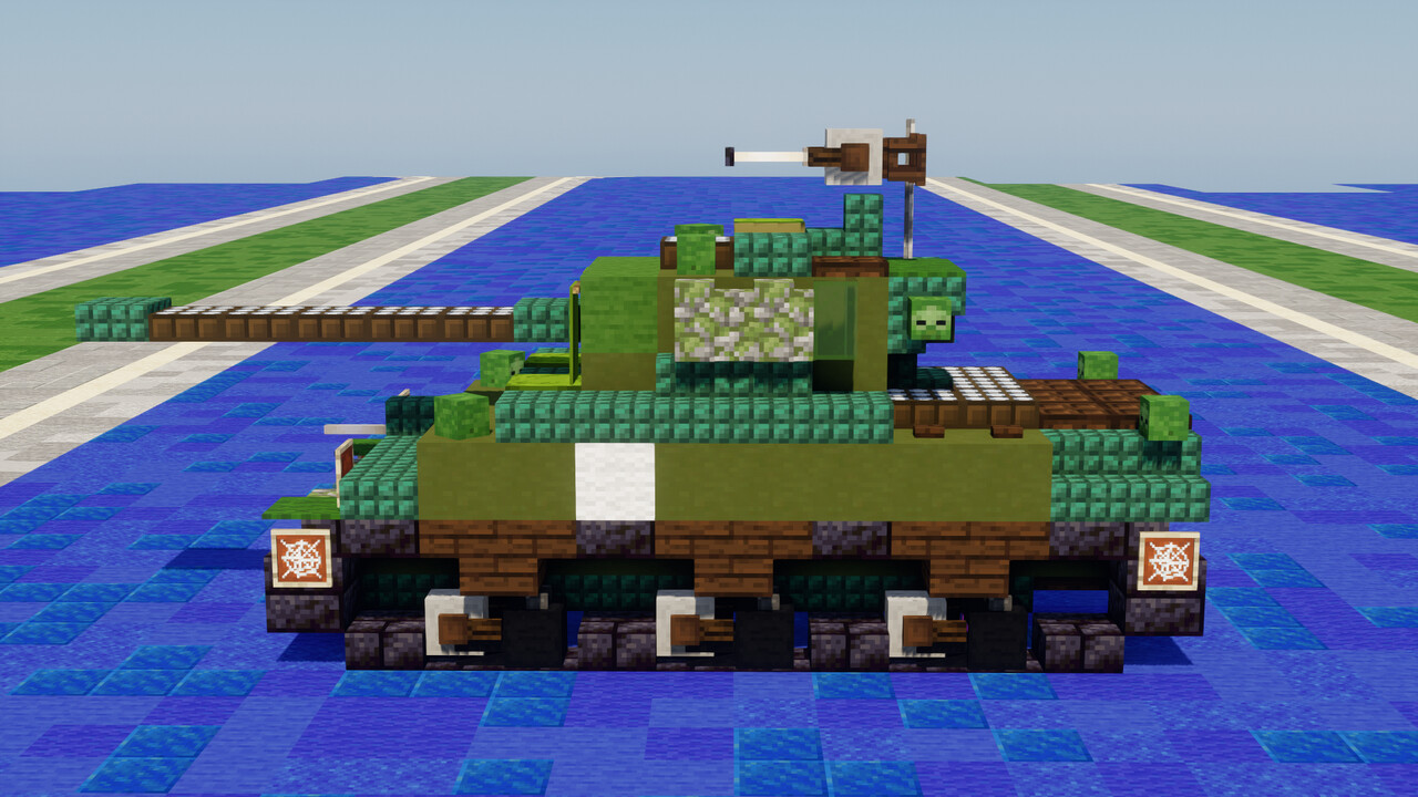 M4A2(76)w Sherman Minecraft Map