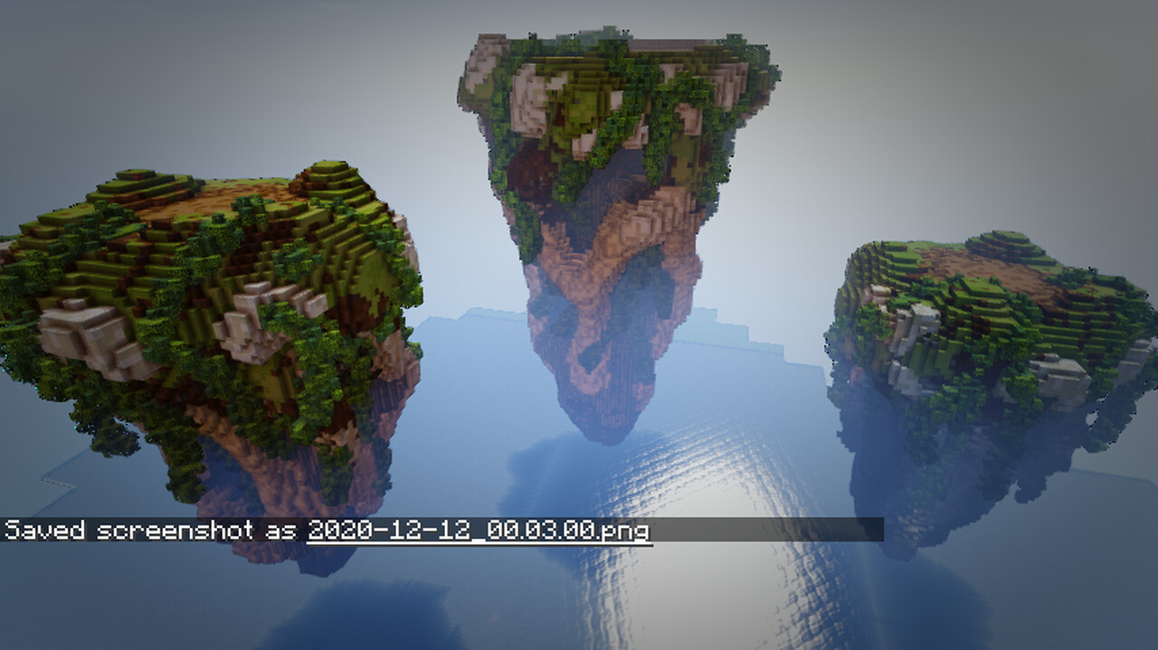 Floating Islands Minecraft Map
