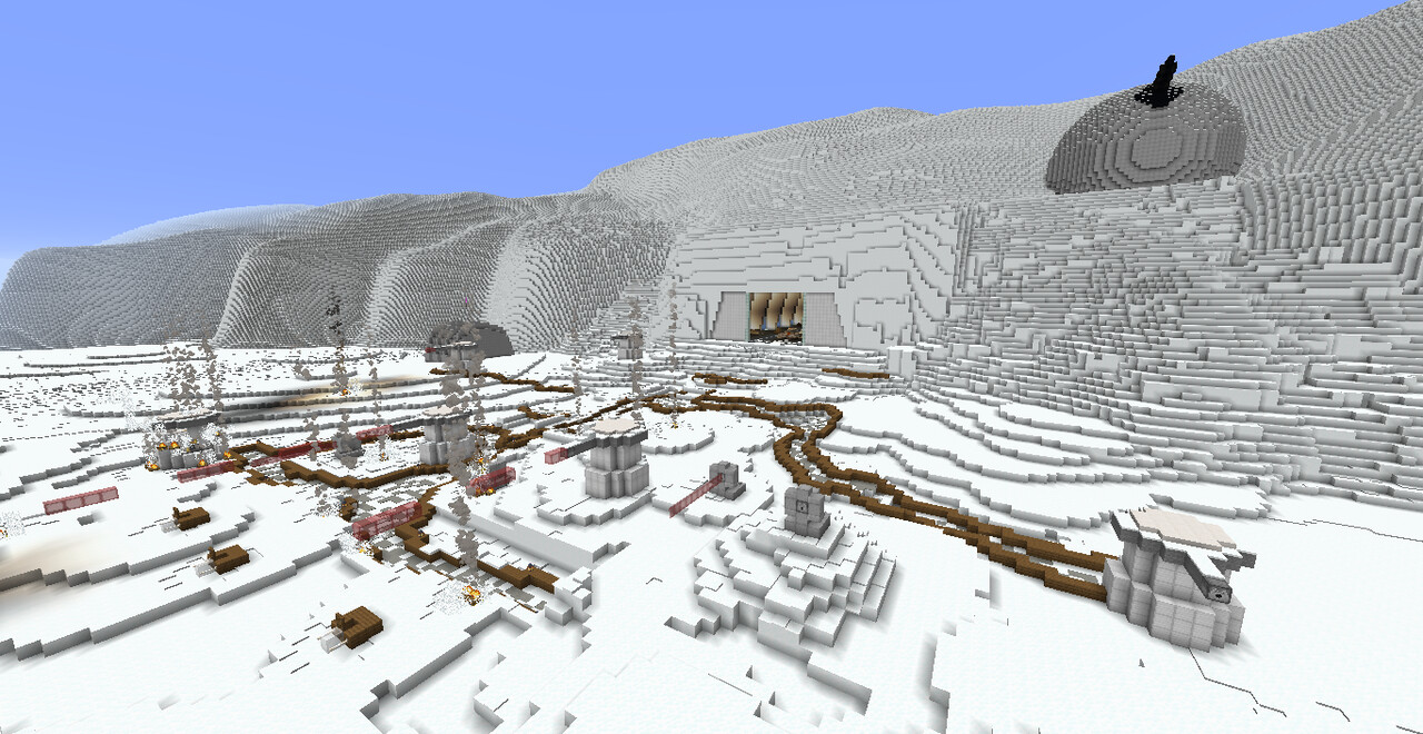 Battle of Hoth Minecraft Map