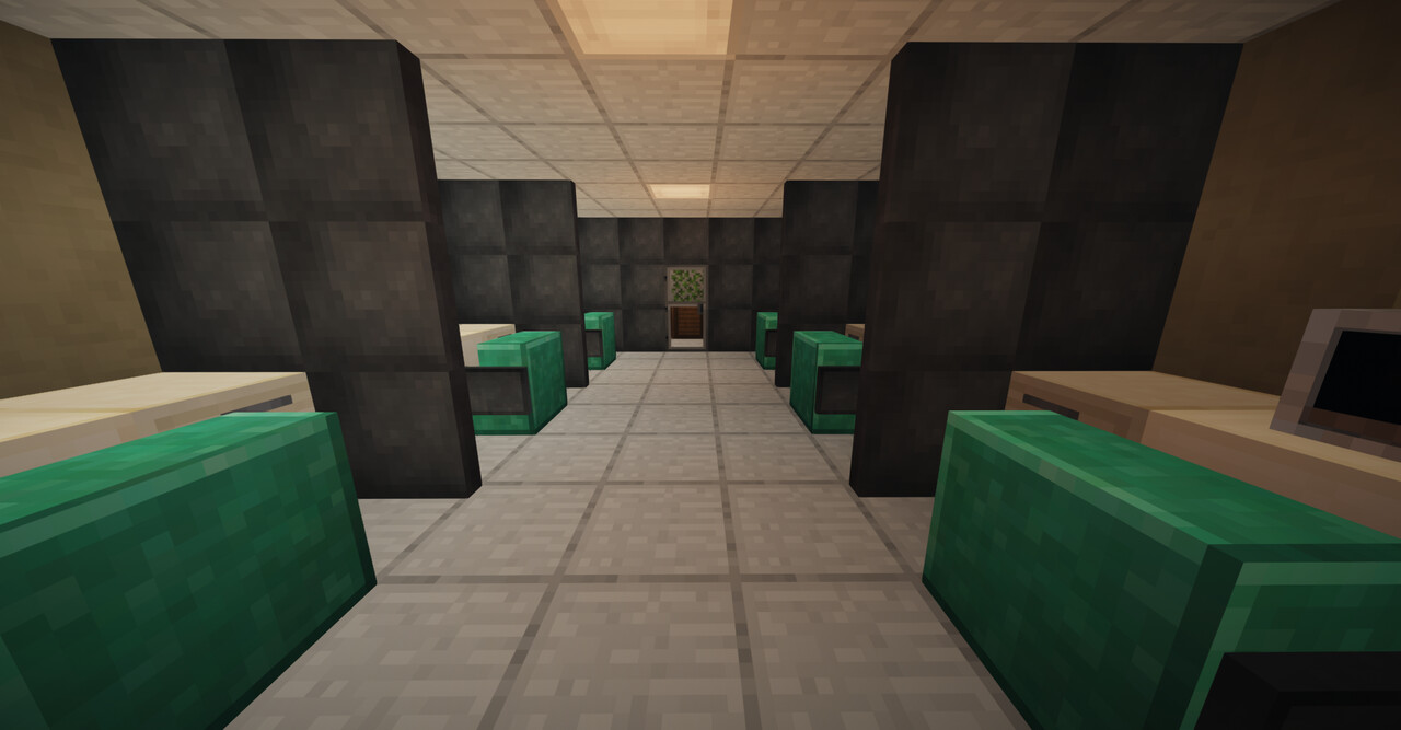 A reforced door production plant Minecraft Map