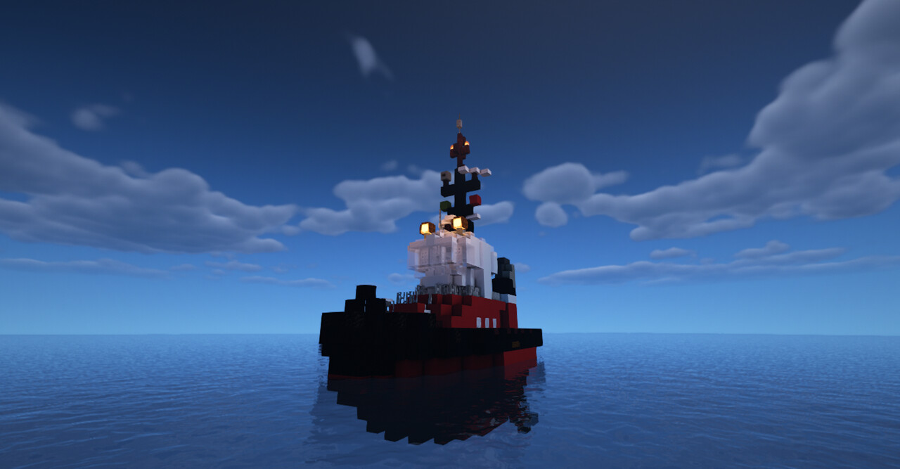 Seaspan Resolution - AZ 30/80 Harbour Tug Minecraft Map